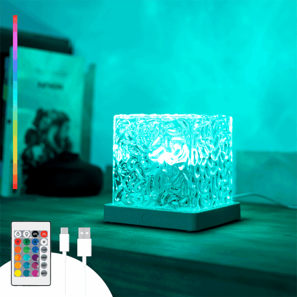 Projecteur LED rechargeable d’aurores boréales InnovaGoods - VAC.ch ...